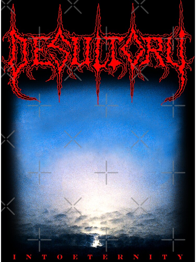 "Into Eternity by Desultory Classic Old School Death Metal" Poster for ...