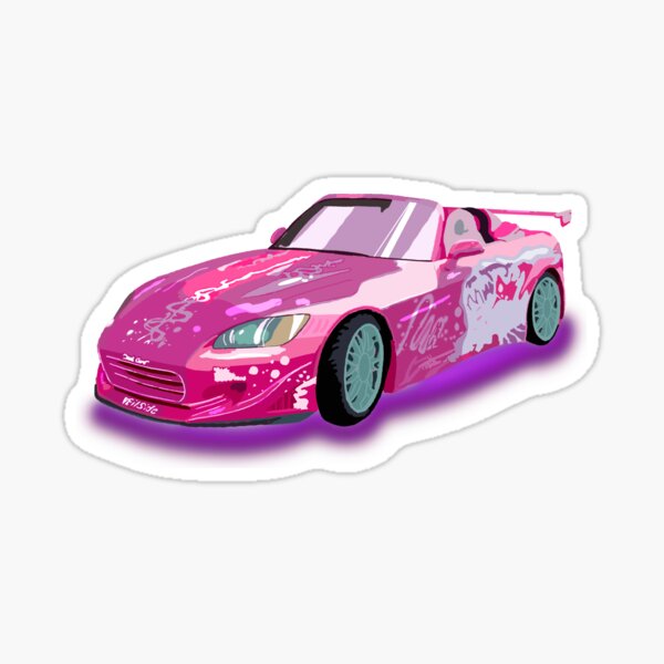 "Suki’s car" Sticker for Sale by speedsterparker | Redbubble