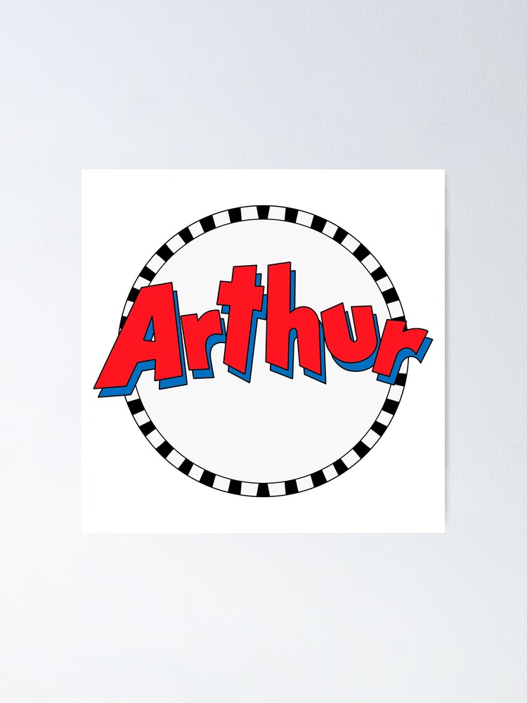 "Arthur Logo" Poster for Sale by alaieina | Redbubble