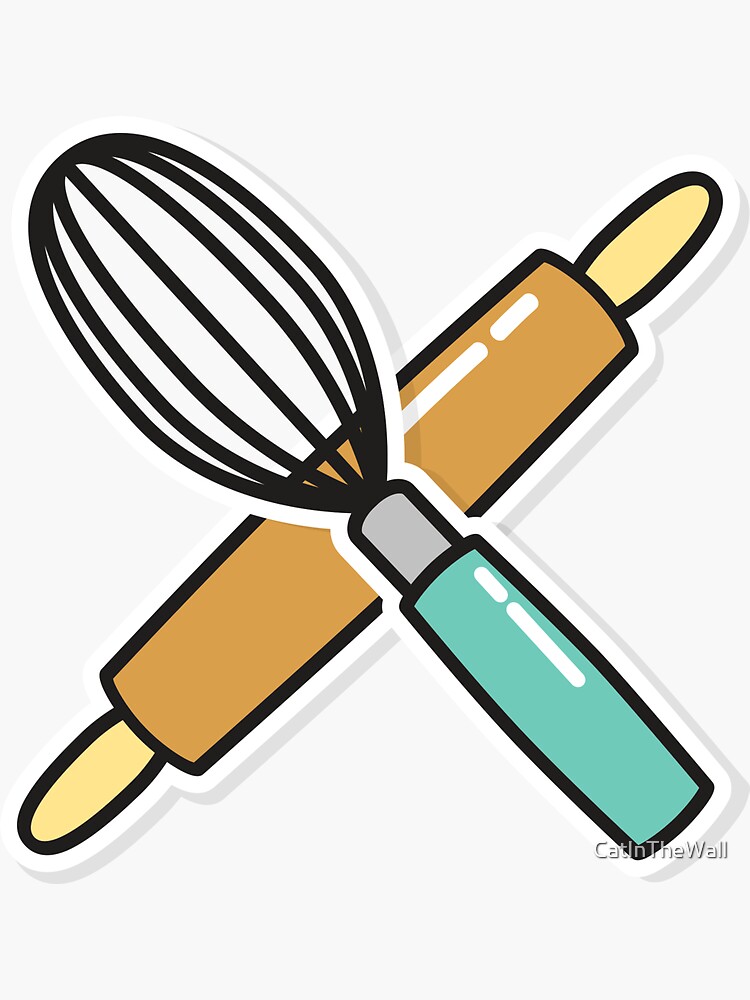 "Baker" Sticker for Sale by CatInTheWall | Redbubble