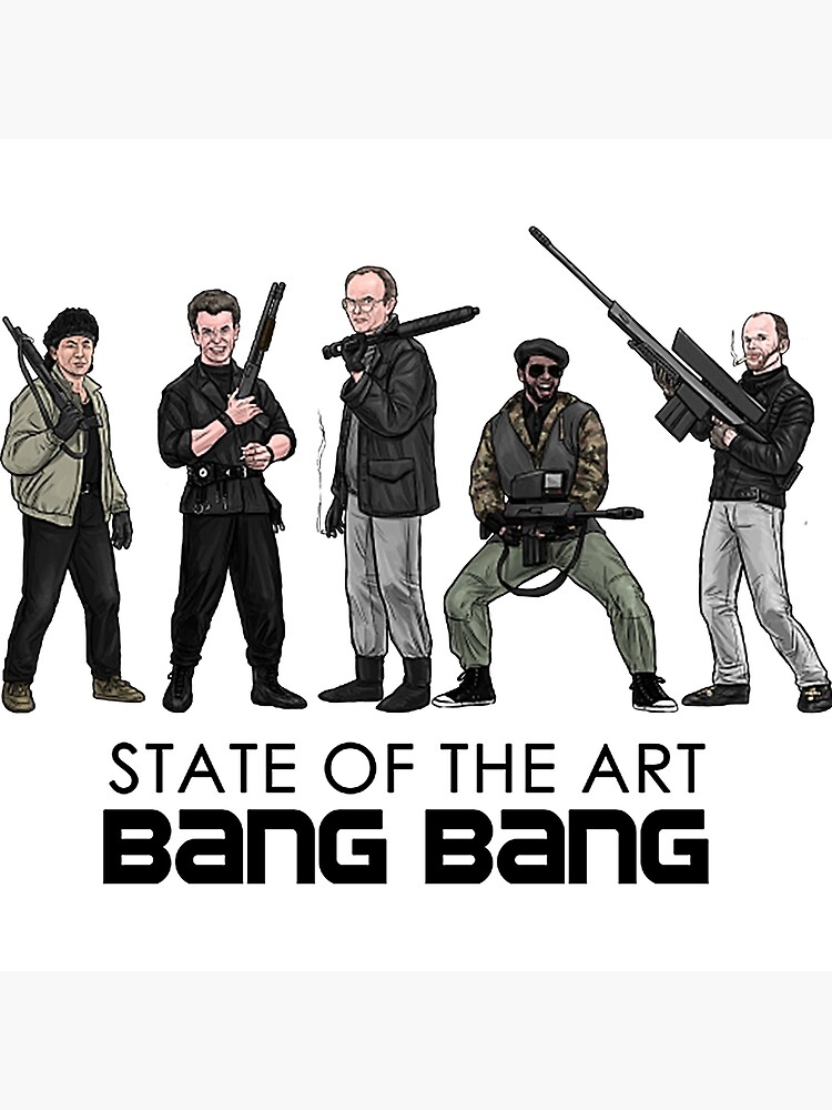 "State of the Art Bang Bang" Art Print for Sale by Jocasta193 | Redbubble