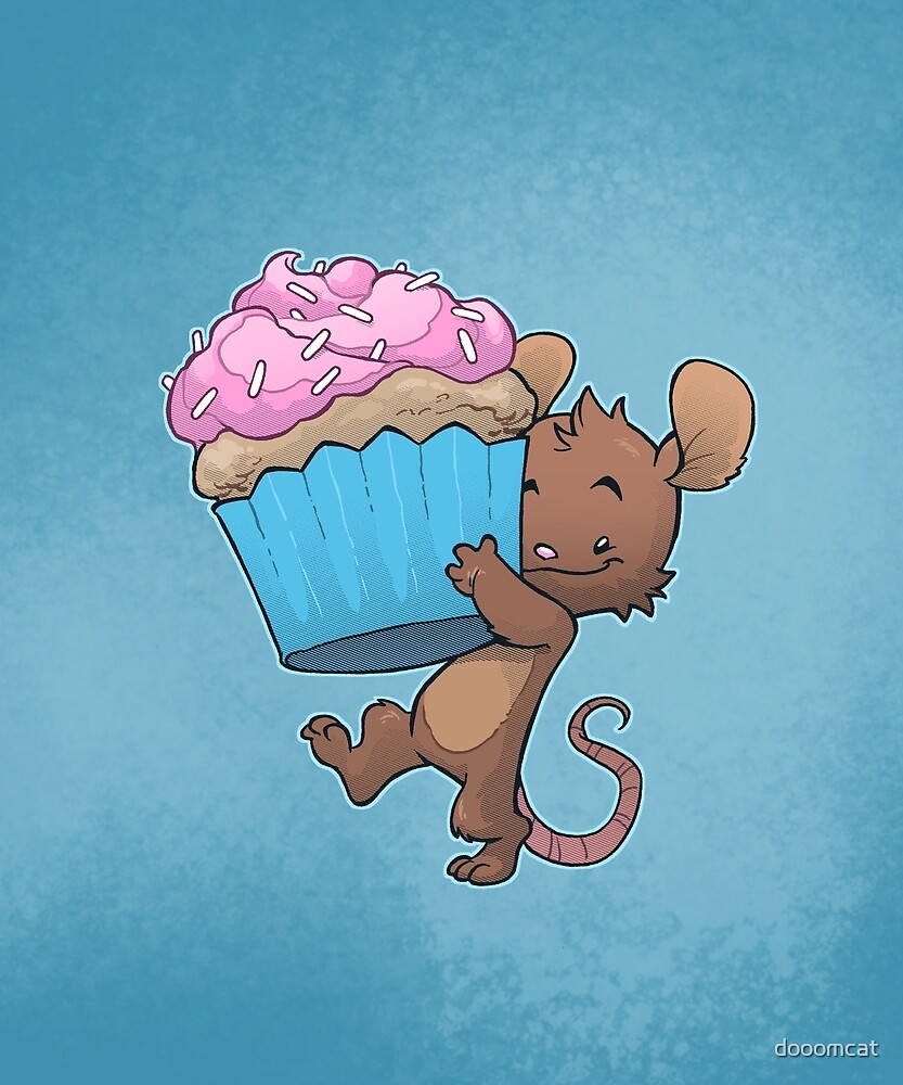"Cupcake Mouse" by dooomcat | Redbubble
