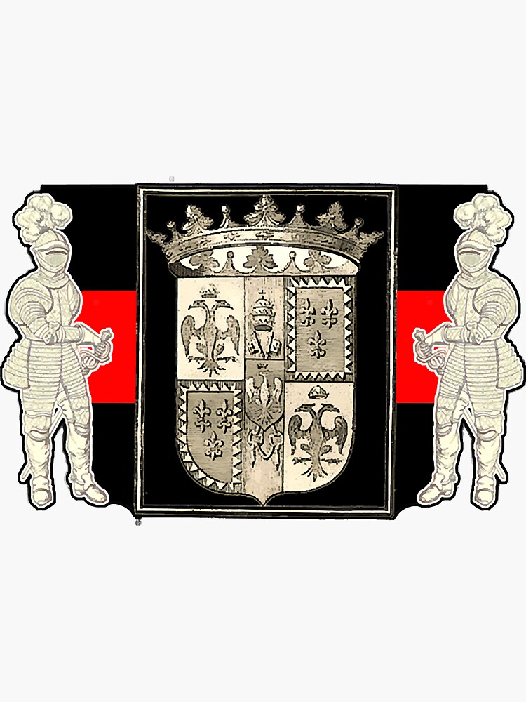 "Coat of Arms and Armor of the Middle Ages " Sticker by pogetro | Redbubble