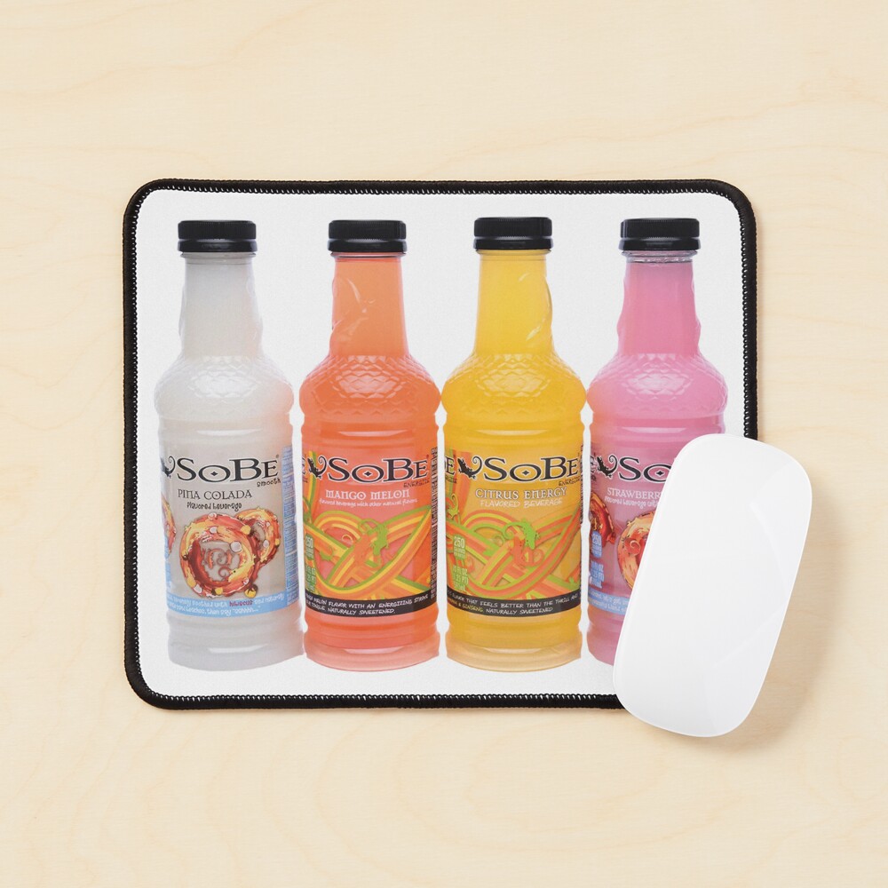 "90s Nostalgia - SoBe Drinks" Sticker for Sale by DonJuanStudios ...