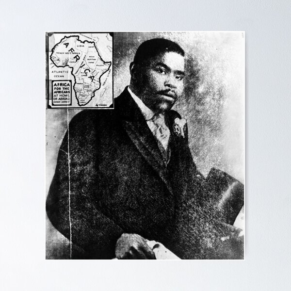 "Marcus Garvey" Poster for Sale by OnlyC | Redbubble