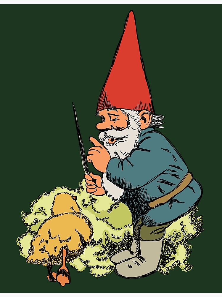 "David de Kabouter - Sketch Color" Poster for Sale by GalaxyEdge ...