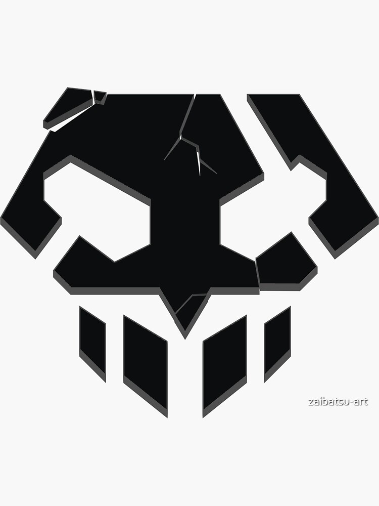 "Bleach-mask" Sticker for Sale by zaibatsu-art | Redbubble