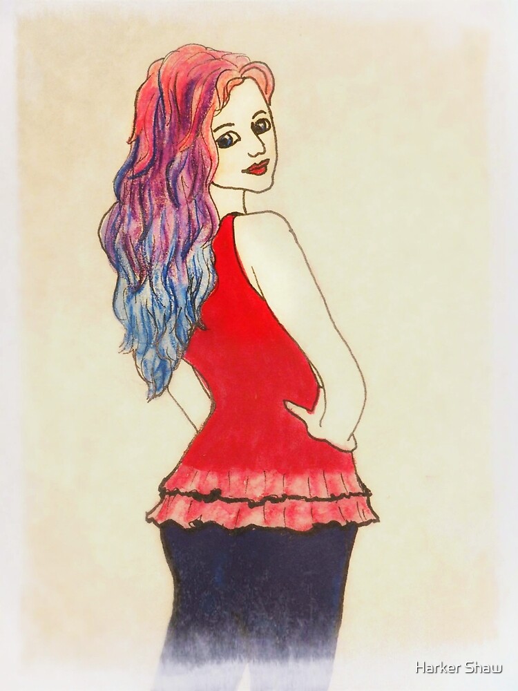 "Emily Rainbow" Poster by JoannaHarker | Redbubble