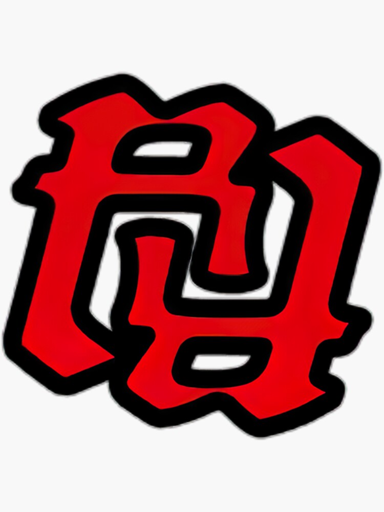 "Red Kankan RR " Sticker for Sale by tylermarcelle | Redbubble