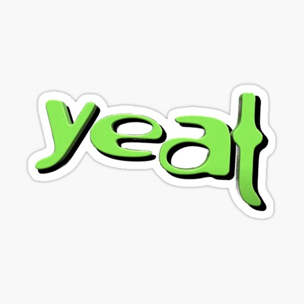 "Yeat " Sticker by tylermarcelle | Redbubble