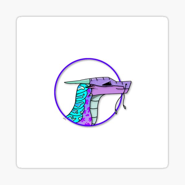 "North Dragon- Digital Drawing" Sticker for Sale by IvyWoodwing | Redbubble