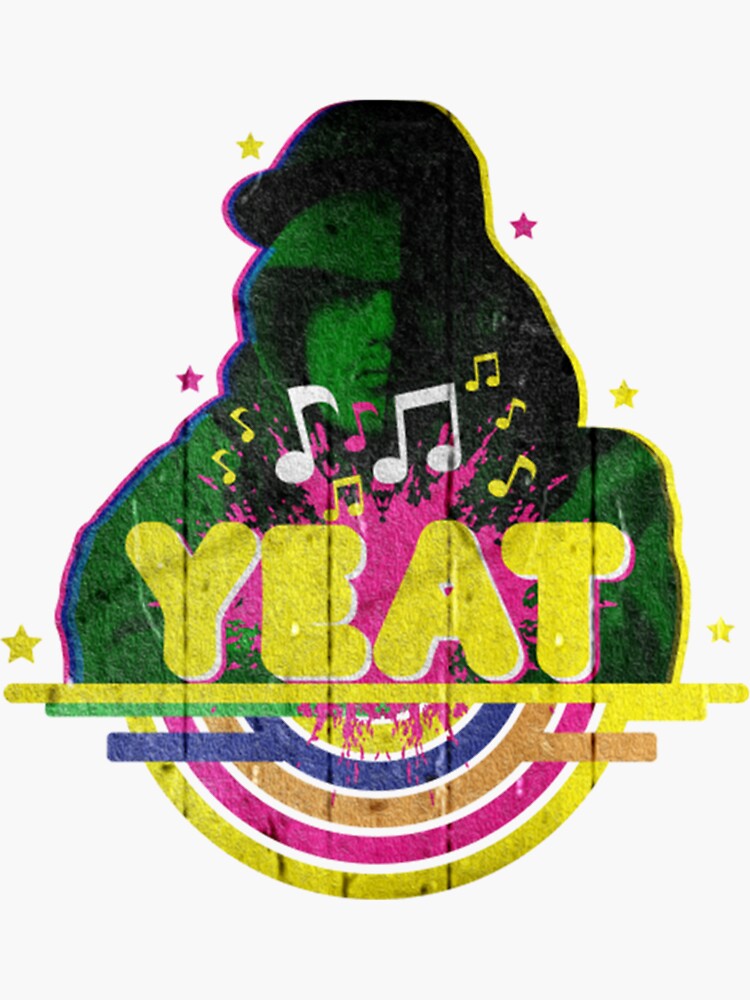 "Yeat American Rapper " Sticker by tylermarcelle | Redbubble