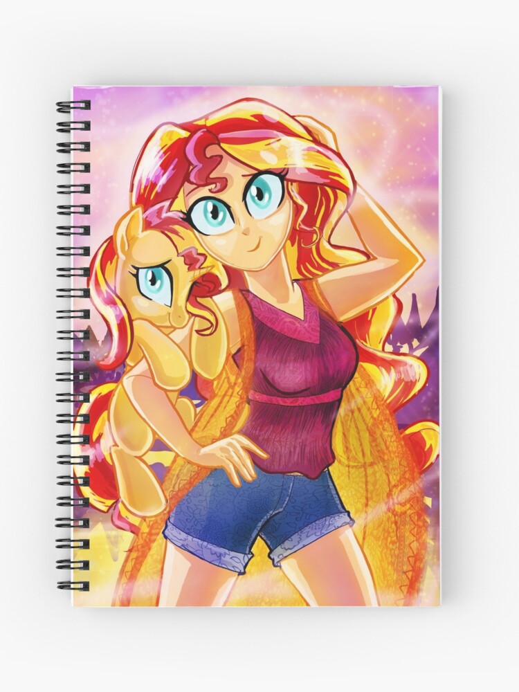 "Sunset Shimmer" Journal for Sale by SophilliaArts | Redbubble