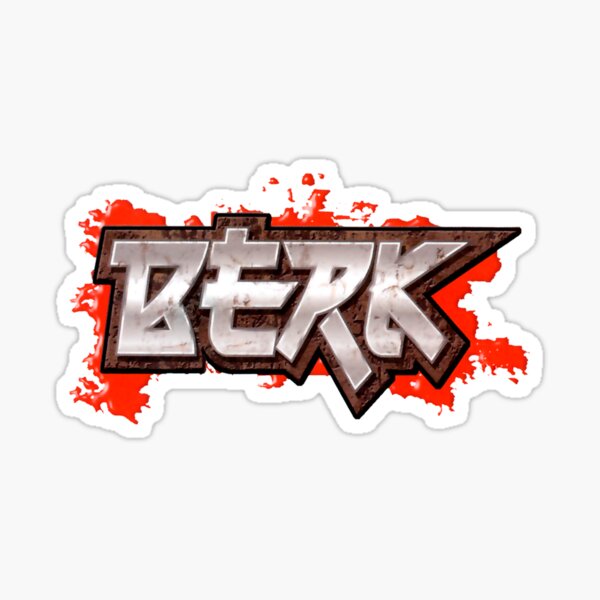"Berk logo" Sticker by PSteinDesign | Redbubble