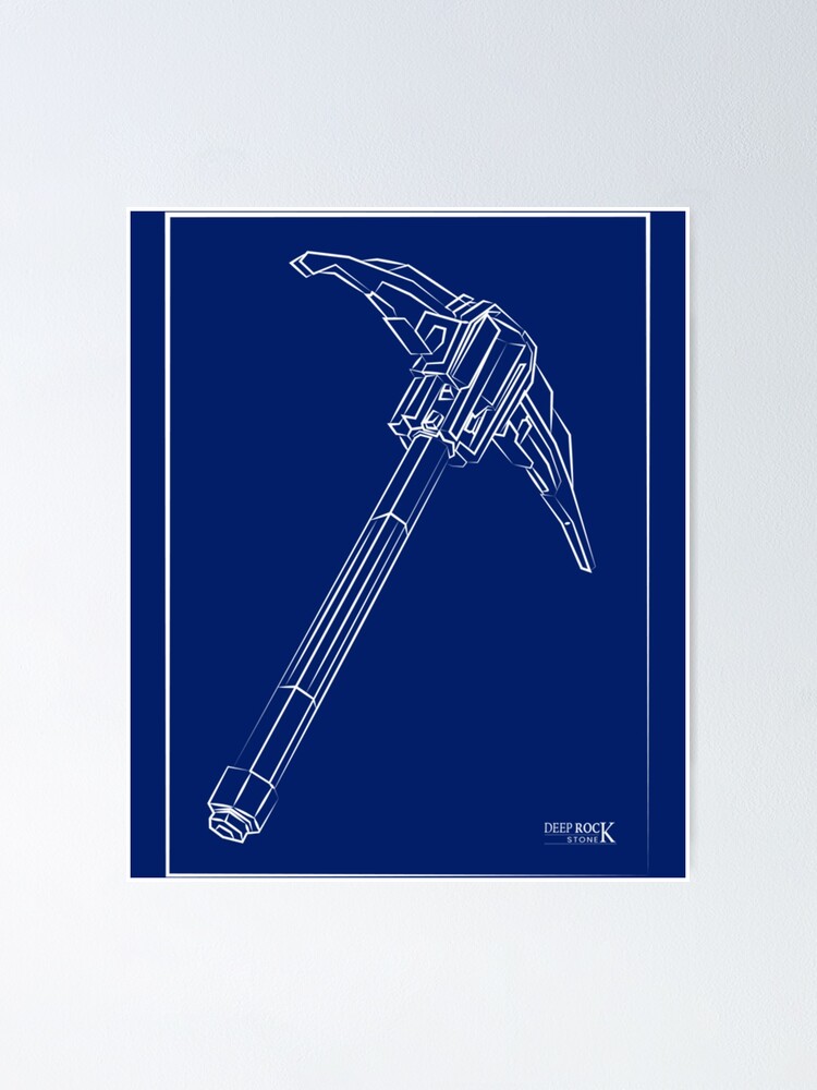 "Deep Rock Galactic Stone " Poster for Sale by AmandaSavcool | Redbubble