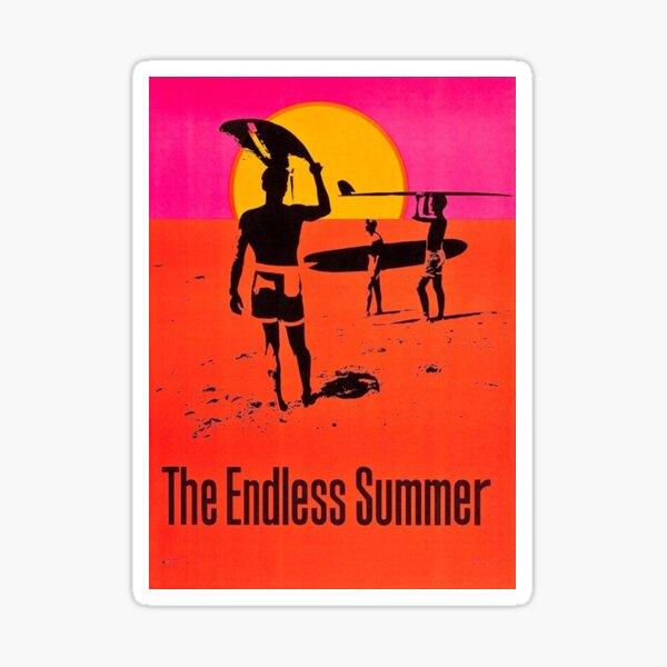 "The Endless Summer (Limited Release)" Sticker for Sale by karladevany ...