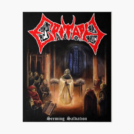 "Seeming Salvation by Epitaph - Classic Old School Death Metal" Art ...