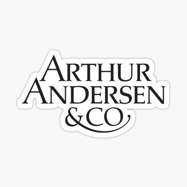 "Arthur Andersen & Co Logo - Defunct Accounting Firm - Corporate Crime ...