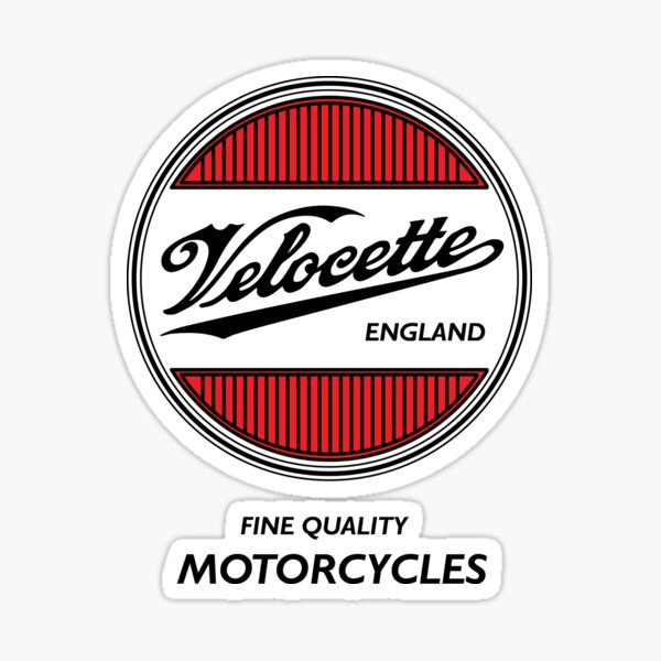 "Velocette" Sticker for Sale by Kent Moore | Redbubble