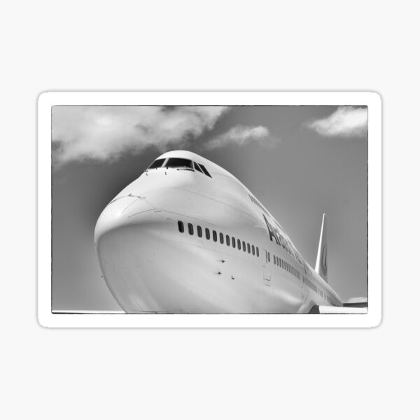"Boeing 747" Sticker for Sale by photograham | Redbubble