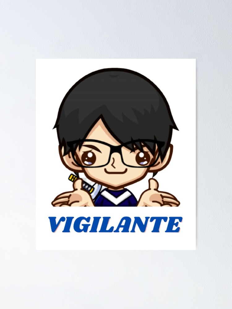 "Vigilante Cartoon" Poster for Sale by Darshana-Style | Redbubble
