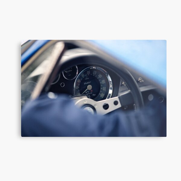 "Cockpit Alpine A110 Berlinette Le Mans Classic" Metal Print for Sale ...