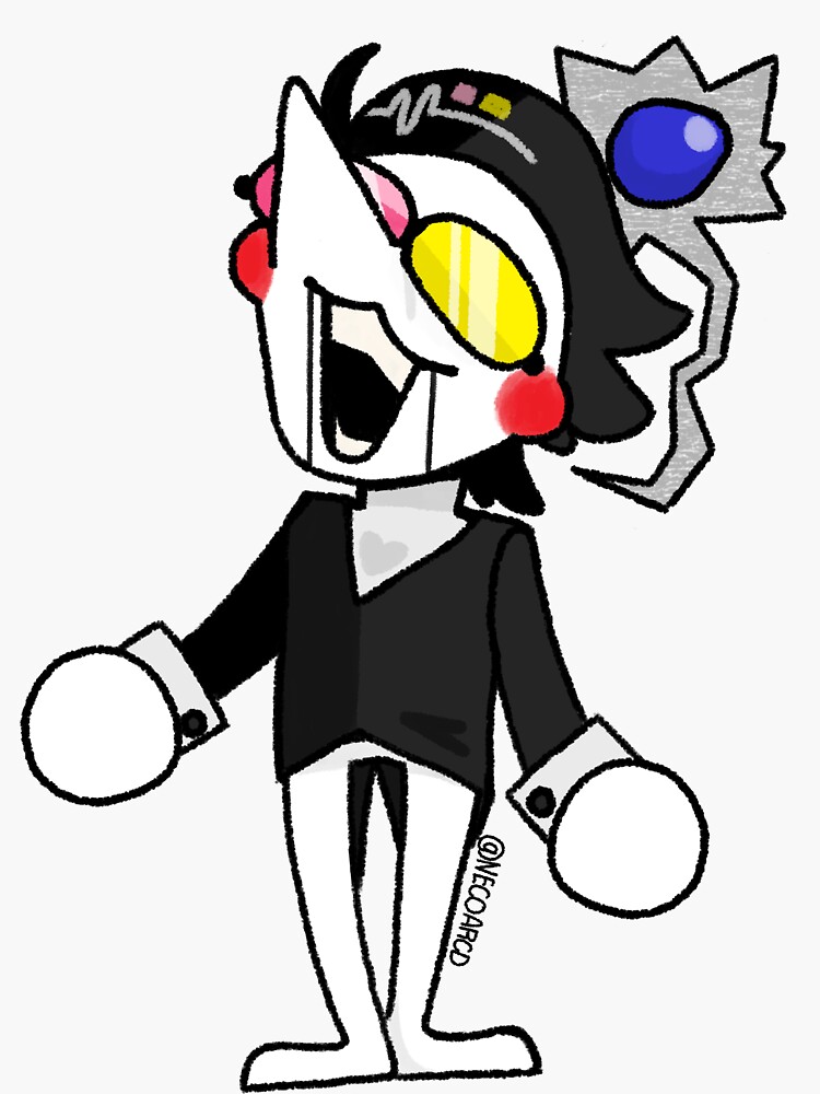 "Neco Arc'd Puppet Spamton G Spamton" Sticker for Sale by NecoArcd ...