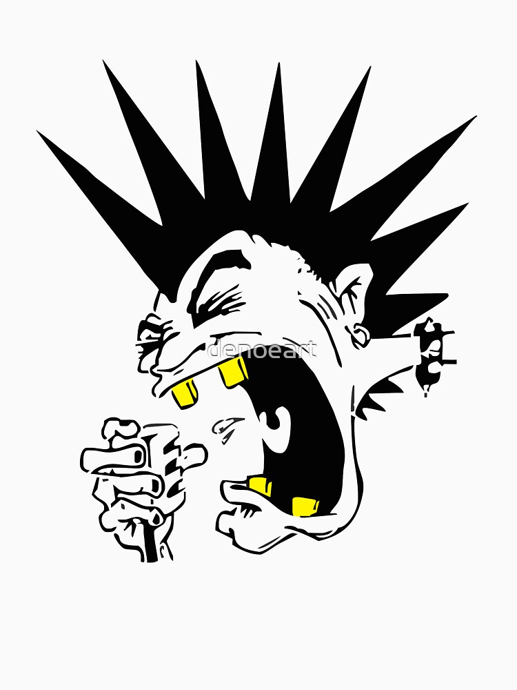 "STRAIGHT EDGE PUNK" T-shirt for Sale by denoeart | Redbubble