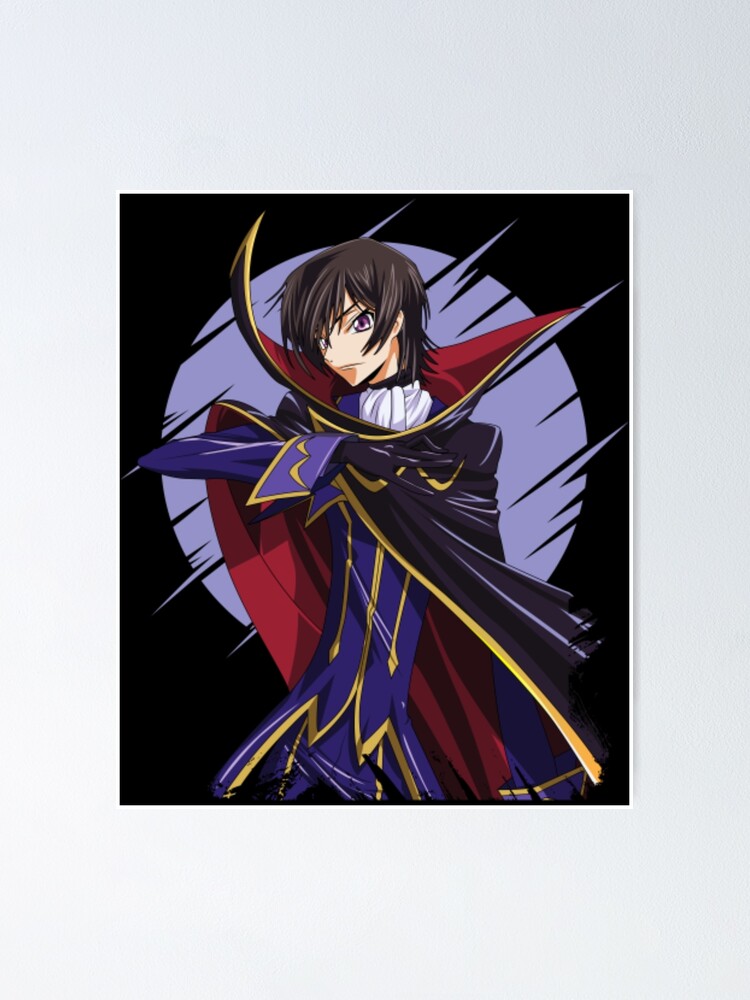"Code Geass - Lelouch Vi Britannia" Poster for Sale by OttilieMurray ...