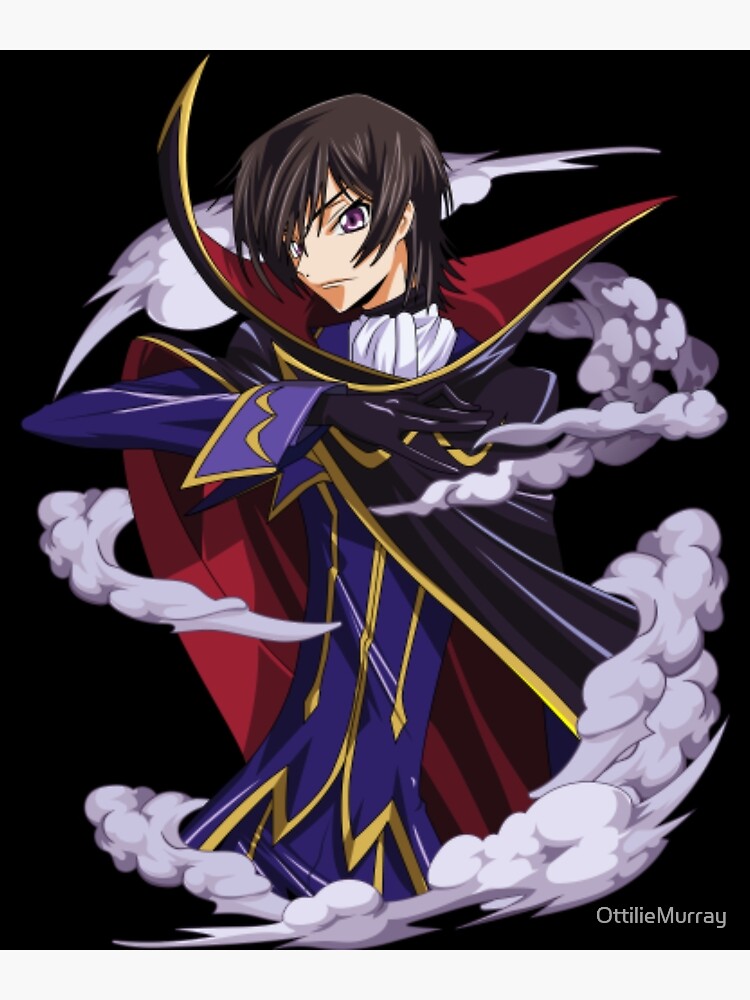 "Code Geass Lelouch Lamperouge" Poster for Sale by OttilieMurray ...