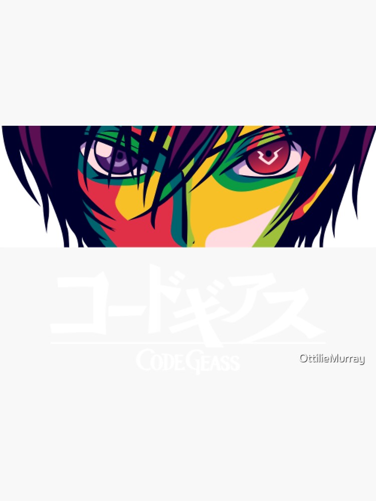 "Lelouch Eyes" Sticker by OttilieMurray | Redbubble