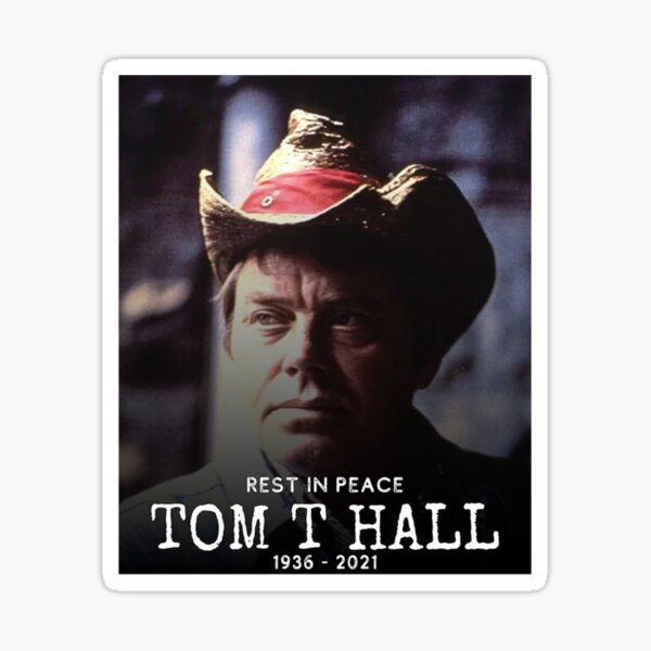 "Tom T Hall" Sticker for Sale by mosesmade | Redbubble