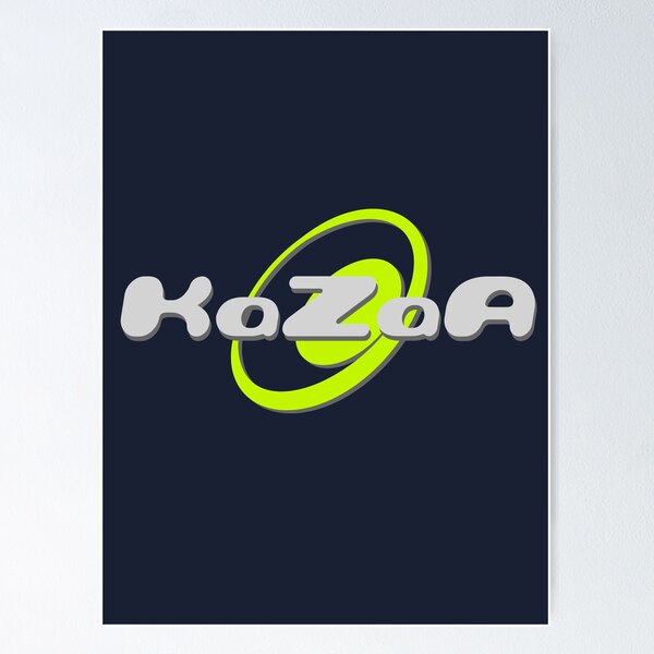 "Kazaa" Poster for Sale by McPod | Redbubble