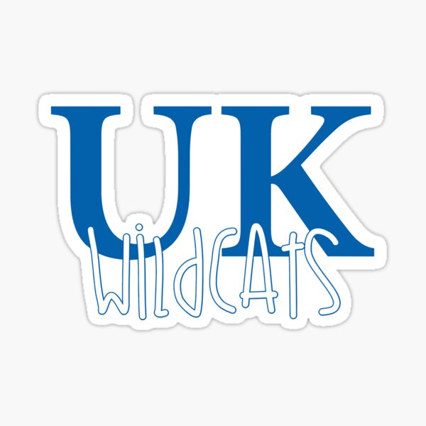 "University Of Kentucky Sticker" Sticker for Sale by buckjosl46 | Redbubble