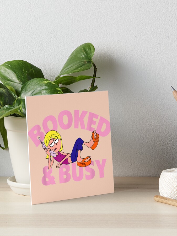 "Lizzie McGuire Animated Lizzie Booked " Art Board Print for Sale by ...