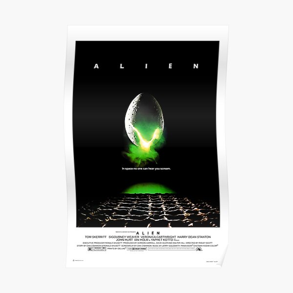 "Alien original movie poster (HQ)" Poster by MovieManiax | Redbubble