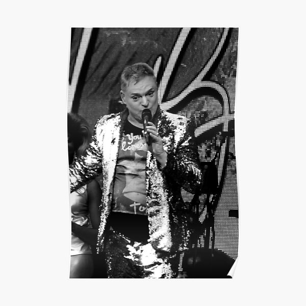 "Erasure Andy Bell On Stage In Concert London Stadium" Poster for Sale ...