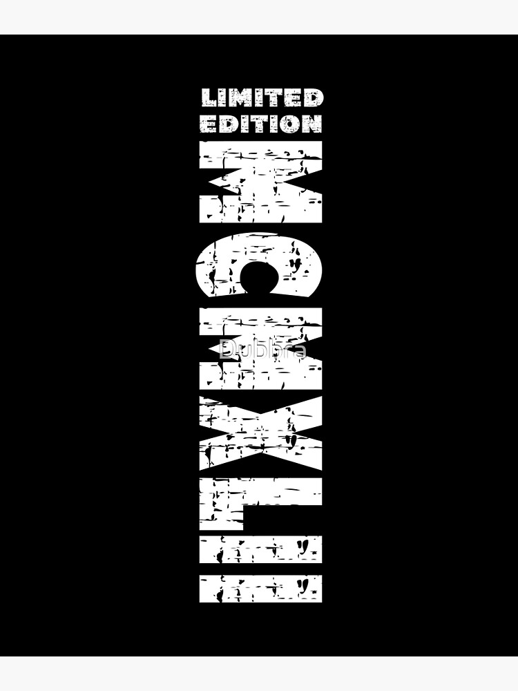 "80th Birthday MCMXLII Limited Edition1942" Poster by Dubbra | Redbubble