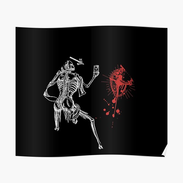 "Spade Blackbeard Pirate Flag Reimagined" Poster by Freihalt | Redbubble