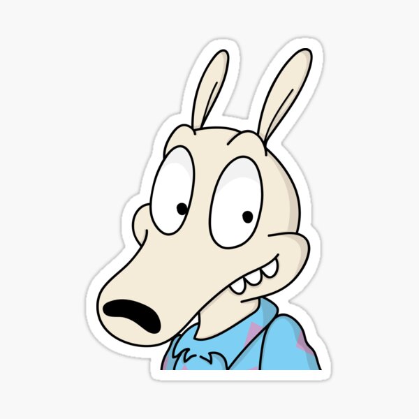 "Rocko" Sticker for Sale by LokoindaCoco | Redbubble