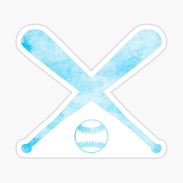 "Softball Blue" Sticker for Sale by hcohen2000 | Redbubble