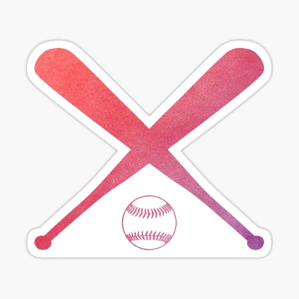 "Softball Multicolored" Sticker by hcohen2000 | Redbubble