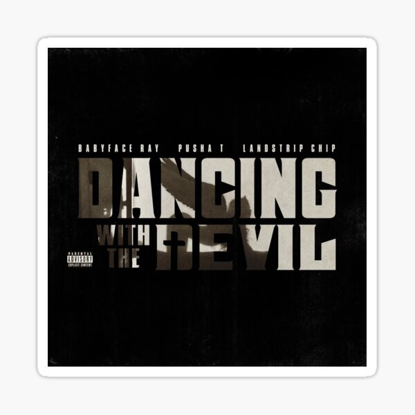 "Dancing with the devil" Sticker by TravisJam | Redbubble