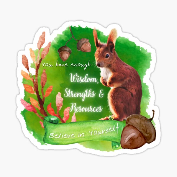 "You have enough wisdom, strengths & resources - believe in yourself ...