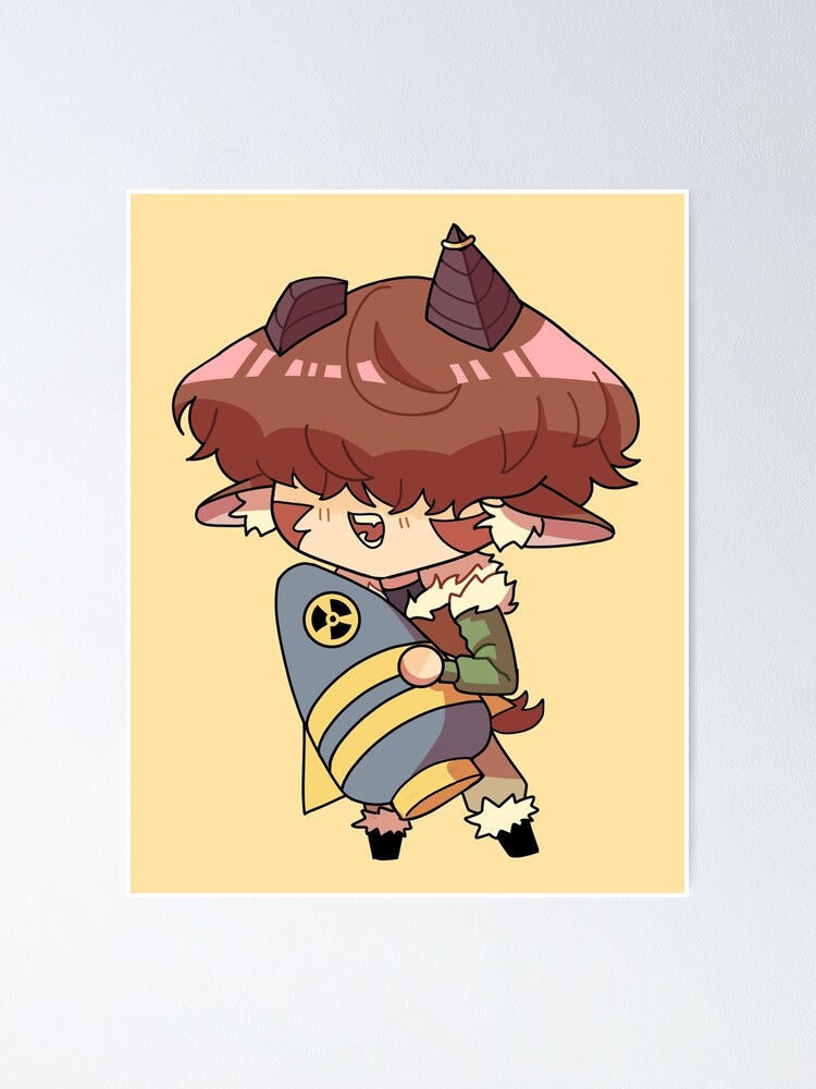 "C!Tubbo with a NUKE" Poster by pitifulpanini | Redbubble