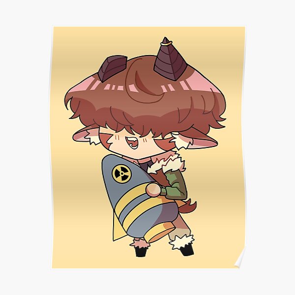 "C!Tubbo with a NUKE" Poster by pitifulpanini | Redbubble