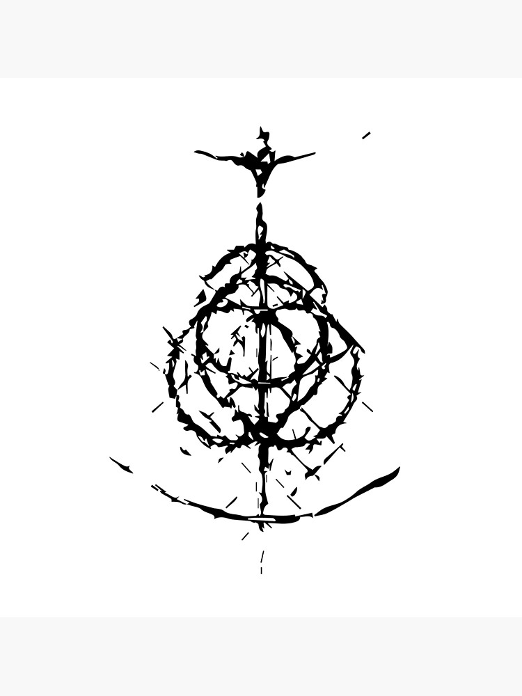 "elden ring logo " Art Print for Sale by baki-21 | Redbubble
