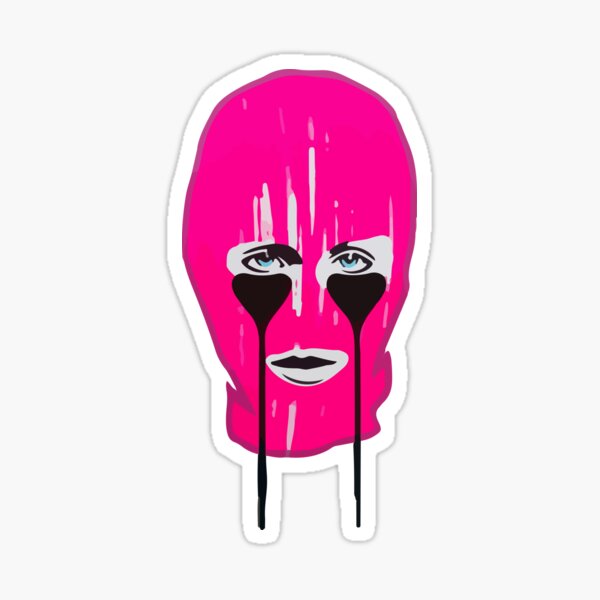 Pussy Riot Musical Group Pussy Riot Sticker By Rcnart Redbubble