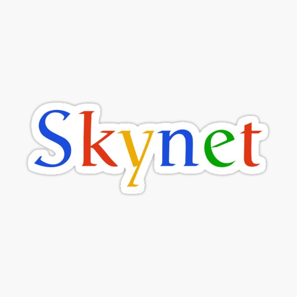 "Skynet" Sticker for Sale by McPod | Redbubble