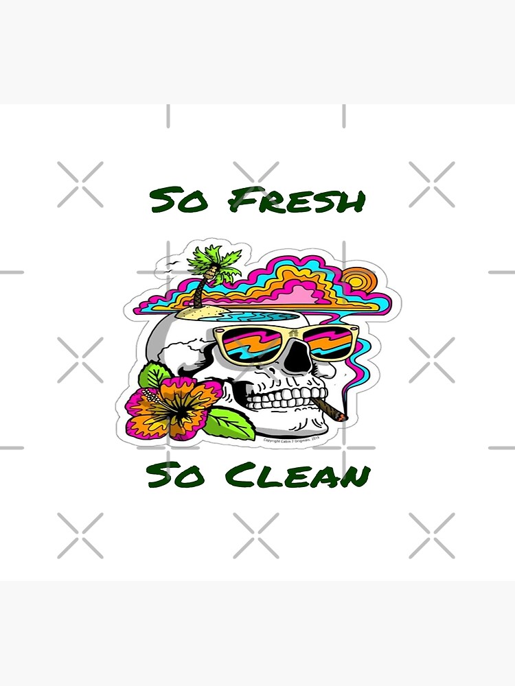 "So Fresh So Clean So COOL " Poster for Sale by Mandalinoart | Redbubble